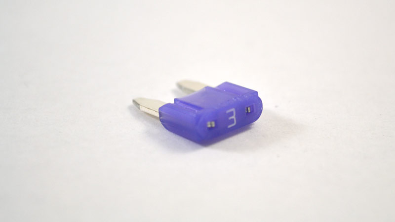 FUATM3 | Mini 3 Amp Fuse Purple