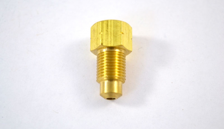 BLF31 | 10 PACK 3/16" Brass Adapter Metric Brake Line Adapter